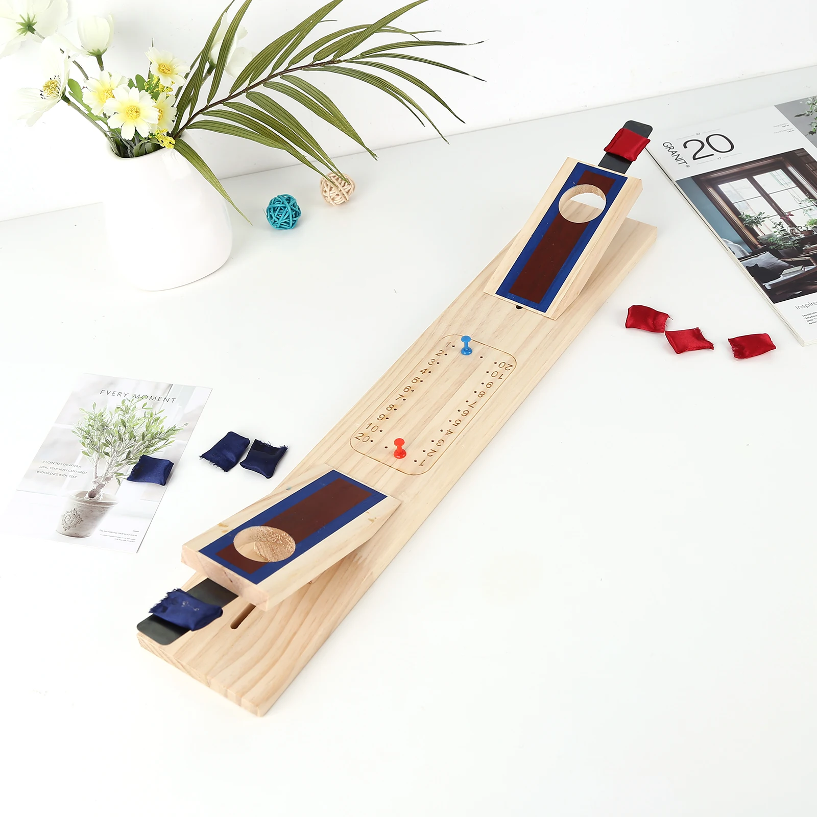 Classic-Cornhole-Set-Includes-Boards-8-Bean-Bags-Fun-Toss-Game-for ...