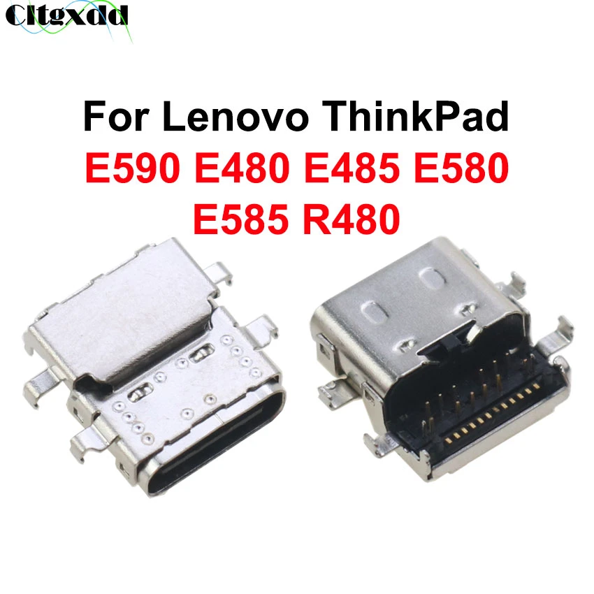 1pcs Type-C USB C DC Power Jack Connector For Lenovo ThinkPad E590 E480 ...