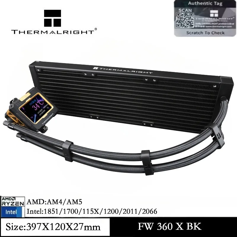 Thermalright FROZEN WARFRAME PRO 360 ARGB BLACK: Real-World Performance ...