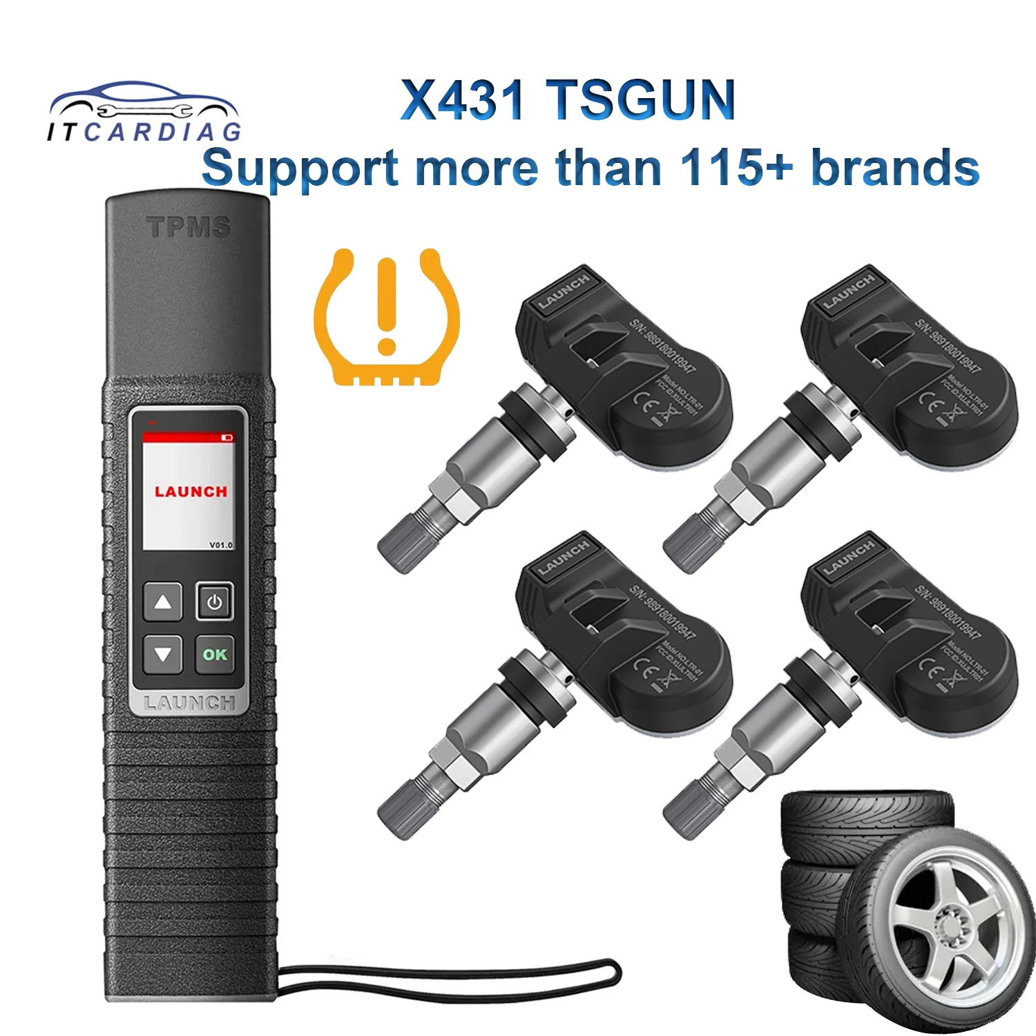 Launch-X431-TSGUN-TPMS-2in1-RF-Sensor-433-315MHZ-Handheld-X-431-TSGUN ...