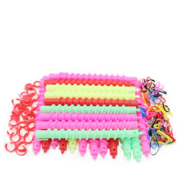 21/22pcs Plastic Spiral Perm Stick Women Magic Curly Hair Roller Cold ...