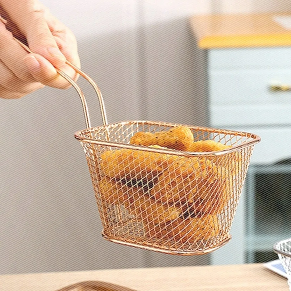 Snack-Fried-Net-Basket-French-Fries-Oil-Proof-Drain-Frying-Basket-Fried ...