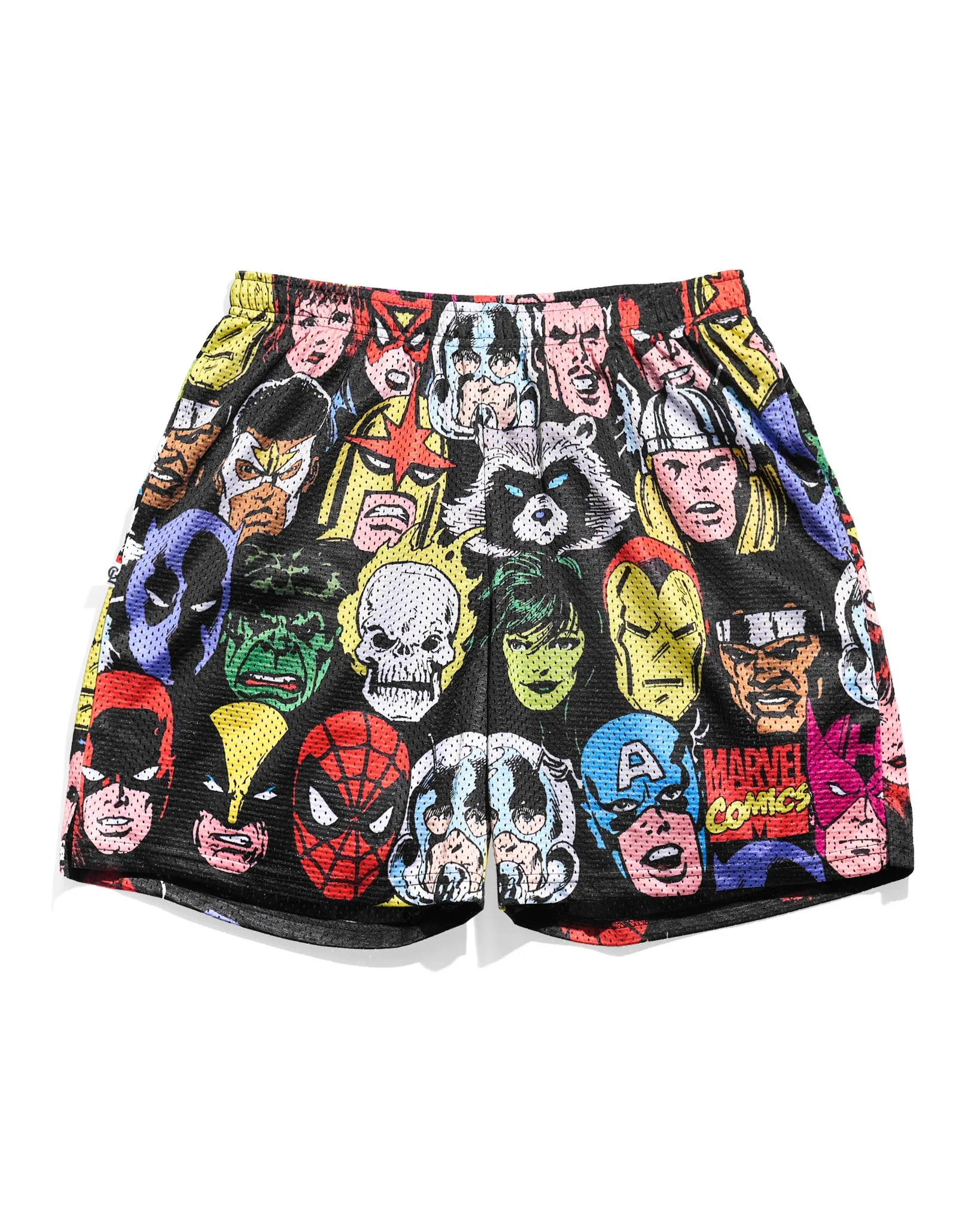 New Marvel Comics Heroes Heads Retro Shorts Kid/Adult Sports Shorts ...