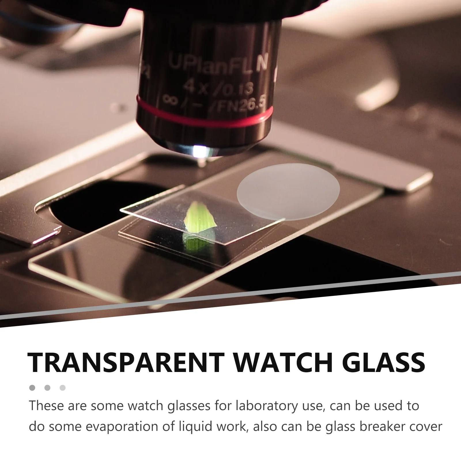 Lab Watch Glass Transparent Evaporating Disk Clear Glass For Laboratory ...