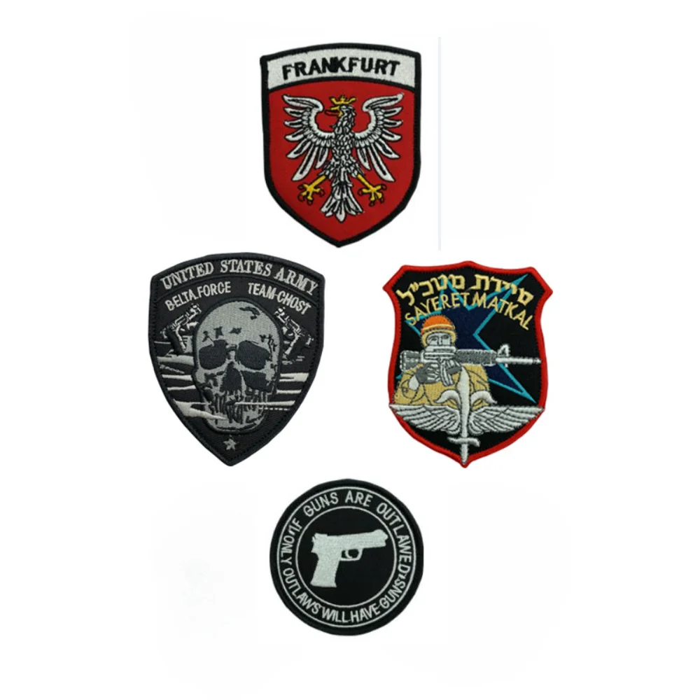 Embroidered Cloth Applique Outdoor Tactical Armband Military Insigny ...