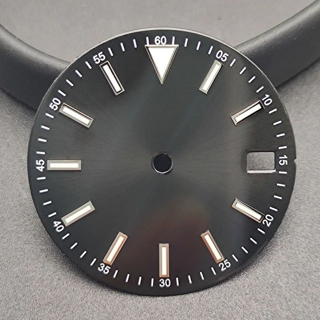 28.5mm Dial NH35 Watch Dial Face Insert Parts for Watch NH35 Movement ...