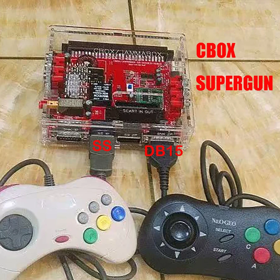 V1.0 JAMMA CBOX / Placa Convertidora Super Gun a Joypad D15P SS y ...