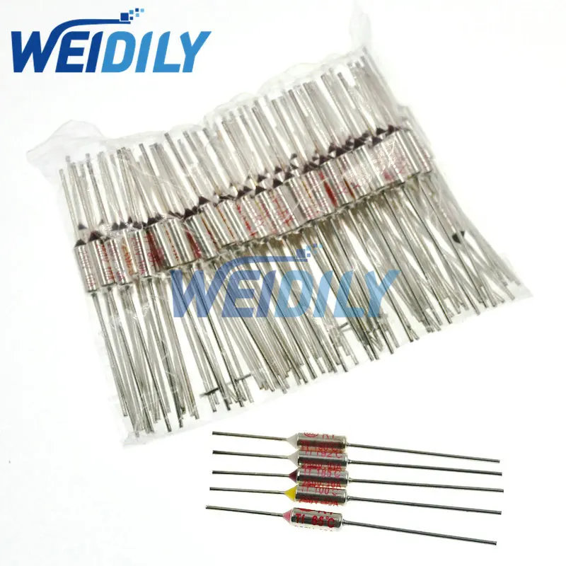 10PCS TF Thermal Fuse RY 10A 250V Temperature 65C 85C 100C 105C 100C ...