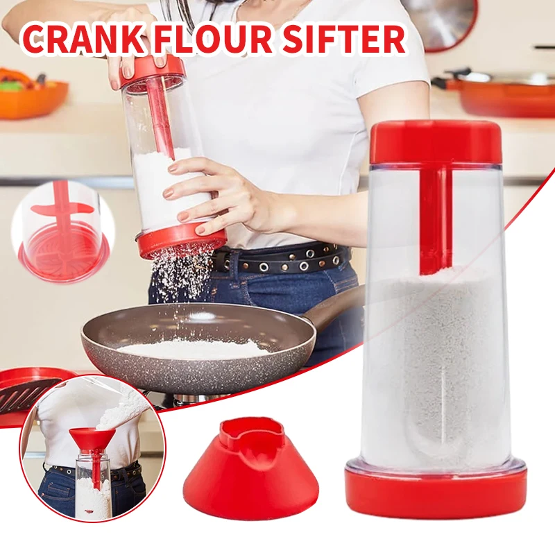Rotating-Flour-Sieve-Cup-Hand-Held-Semi-Automatic-Flour-Mixer-Household ...