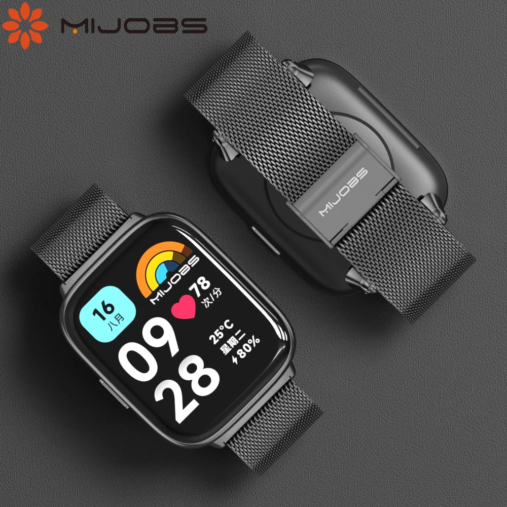 Strap-for-Redmi-Watch-3-Active-Smart-Bracelet-Metal-Replacement ...