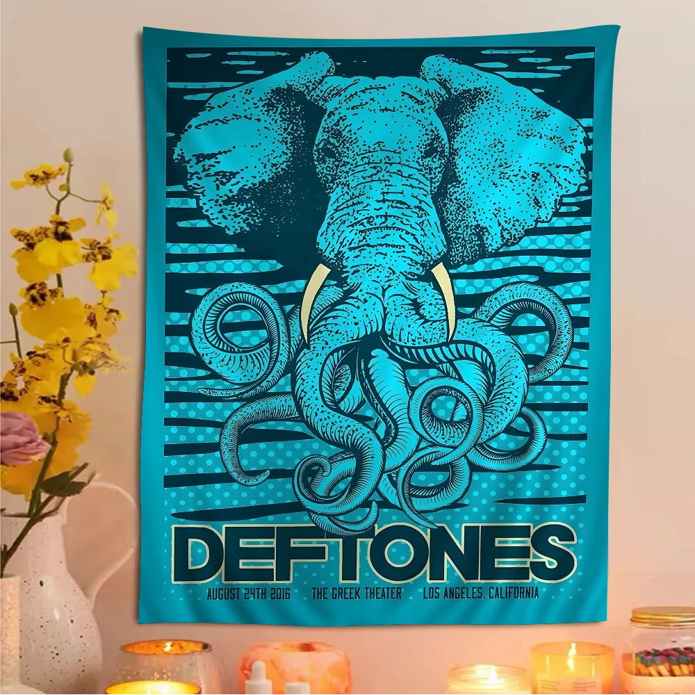 Deftones Banner: La Tapicería que Transformó Mi Habitación en un ...