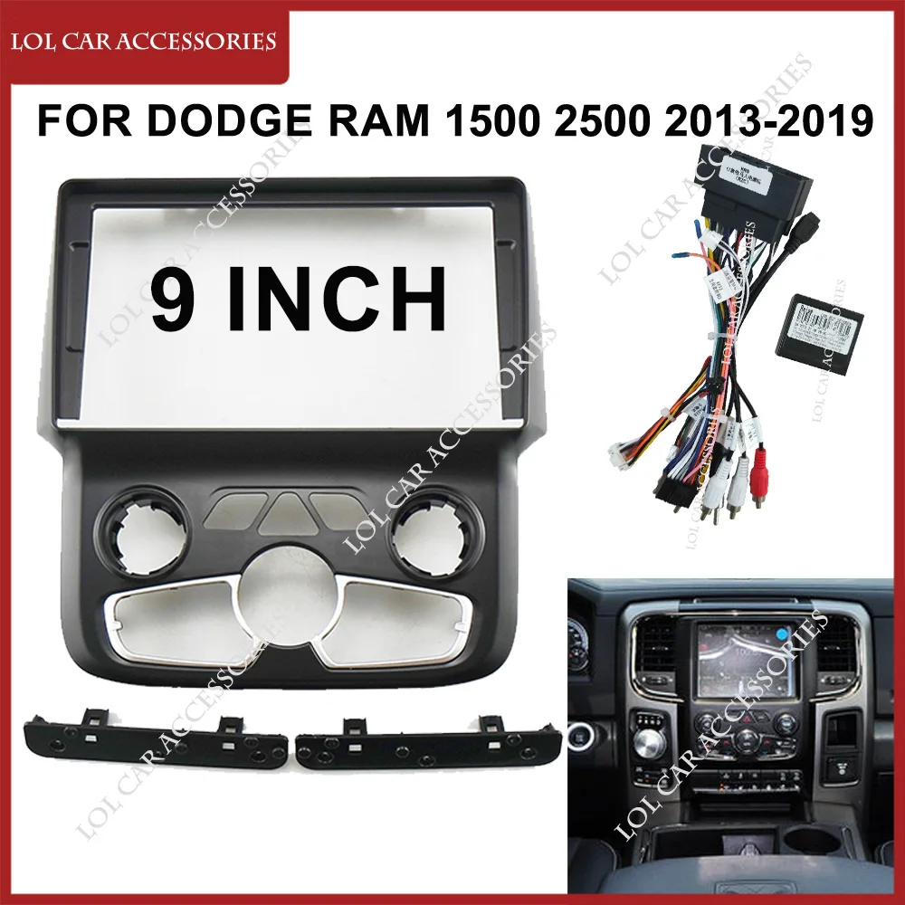 9-Inch-For-DODGE-RAM-1500-2500-2013-2019-Car-Radio-Stereo-GPS-MP5 ...