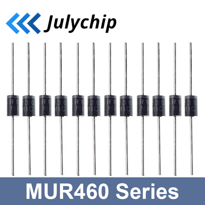 20 pcs MUR460R DO-201 Diode MUR460 MUR120 MUR160 MUR220 MUR240 MUR260 MUR415 MUR420 MUR440 ...