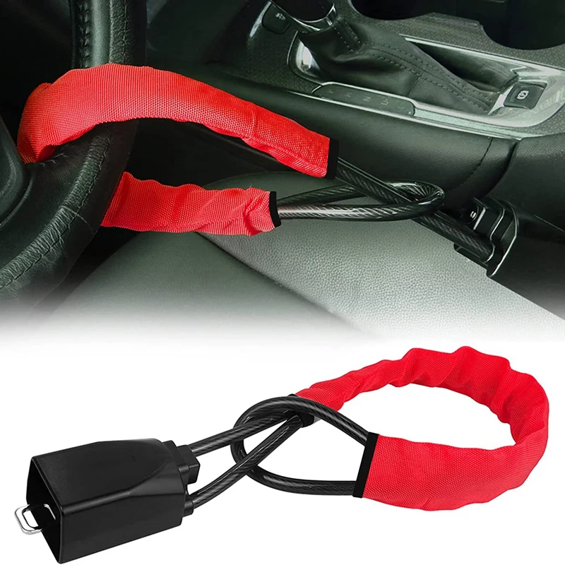 Universal Car Steering Wheel Lock New Universal Security Anti-theft ...