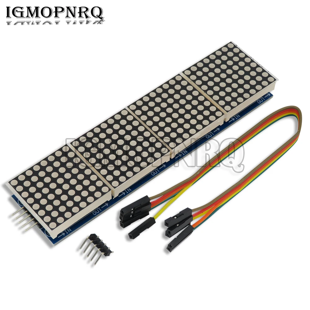 1PCS-MAX7219-Dot-Matrix-Module-For-Arduino-Microcontroller-4-In-One ...