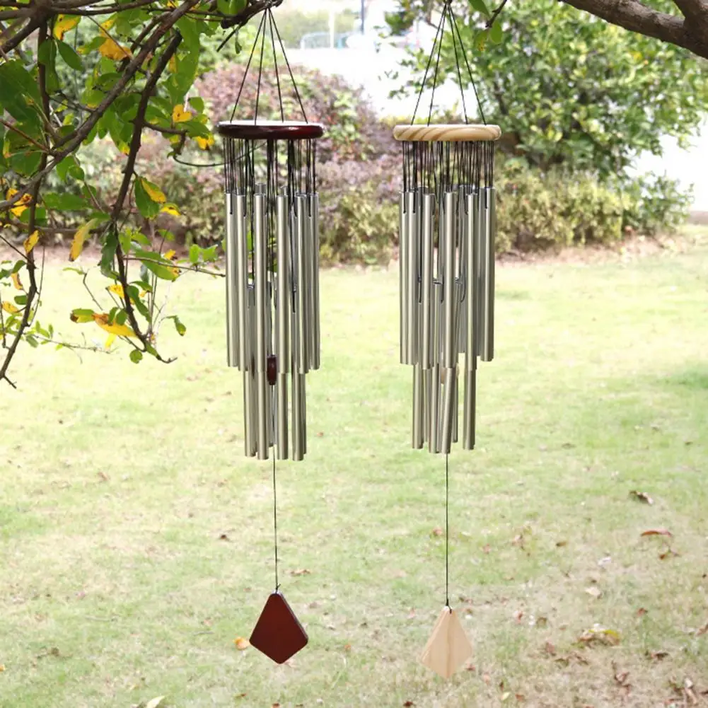 Handmade-20-Tubes-Wind-Chime-for-Outside-Eye-catching-Design-Hanging ...
