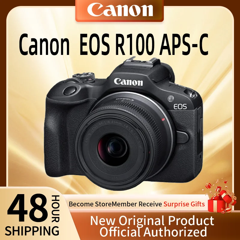 Canon-EOS-R100-APS-C-Mirrorless-Digital-Camera-New-Entry-Level-Product ...