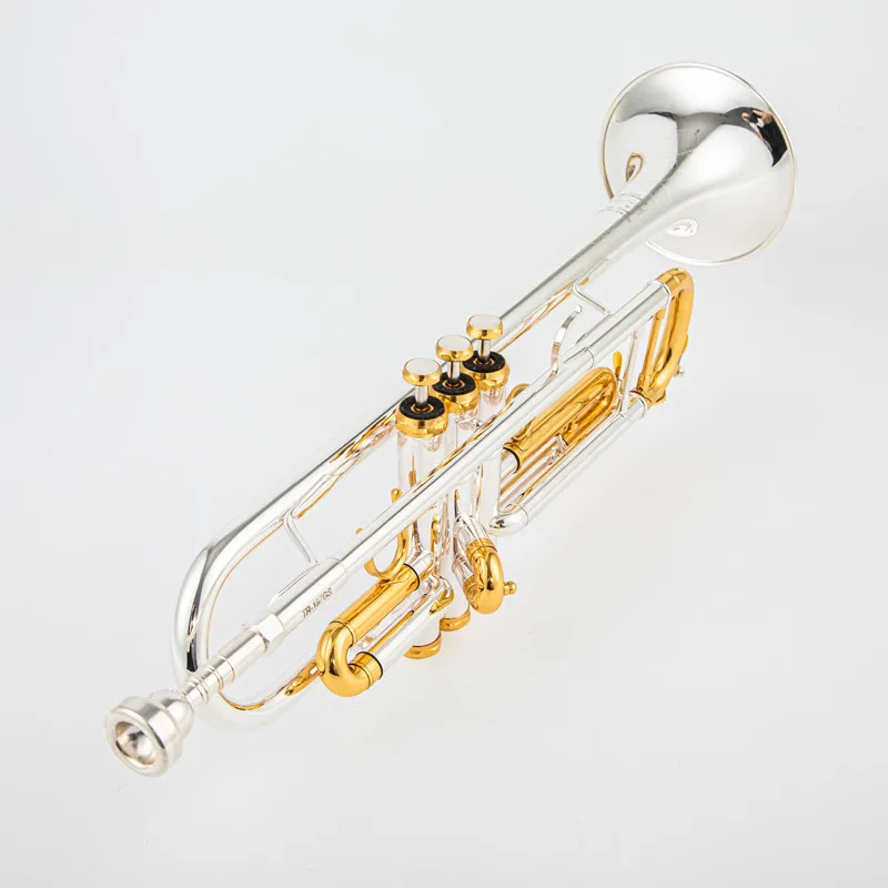 Silver And Gold Trumpet