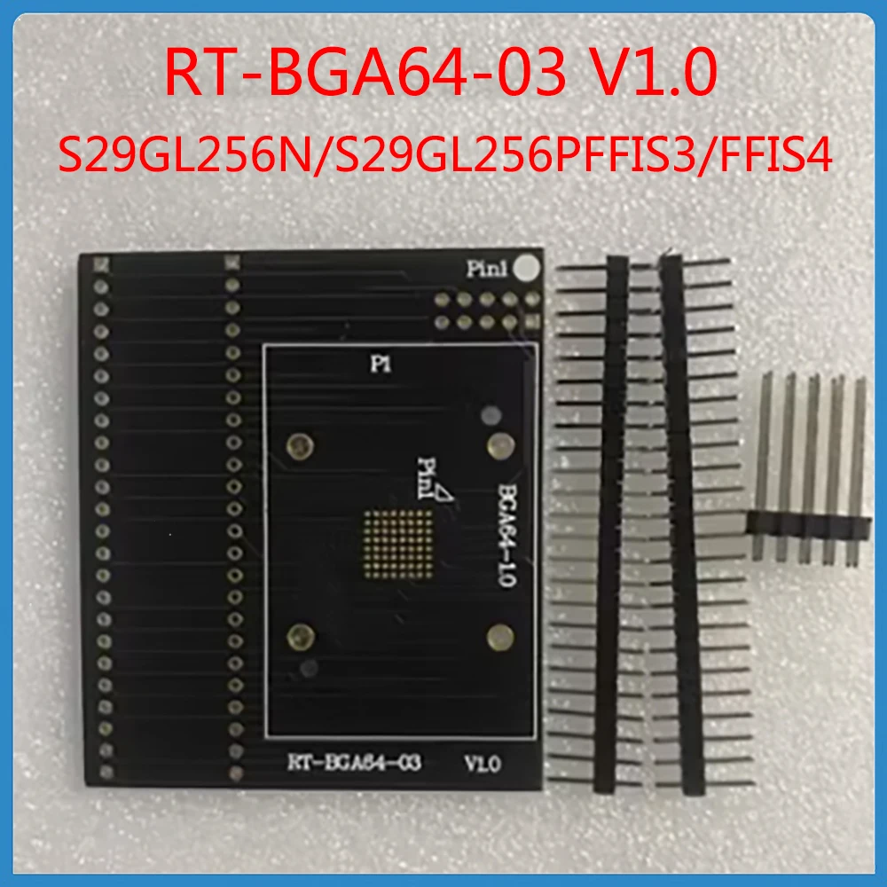 RT-BGA64-03-V1-0-Board-For-RT809H-Programmer-BGA64-Adapter-Use-For ...