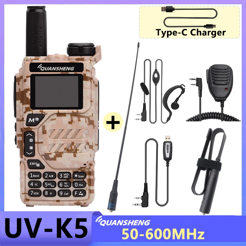 Radio-bidirectionnelle-UV-K5-Quansheng-Walperforated-Talkie-radio ...