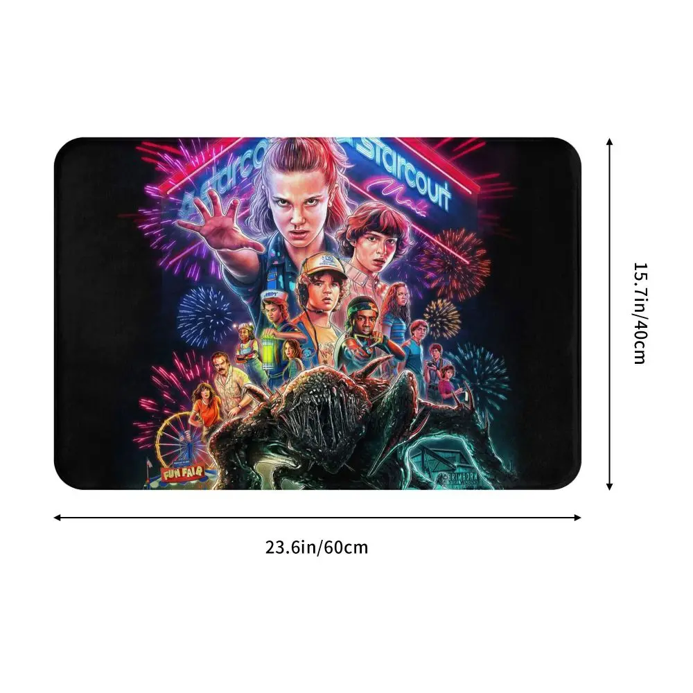 Stranger Things Bedroom Mat Doormat Kitchen Carpet Bathroom Floor Mat ...