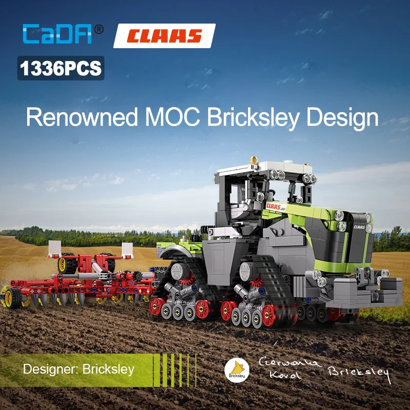 Cada-1336pcs-1-32-Famous-CLAAS-City-Agricultural-Vehicle-Building-Block ...
