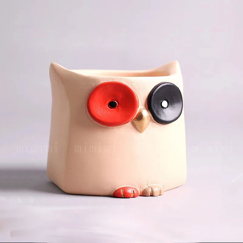 Clay Owl Pinch Pot