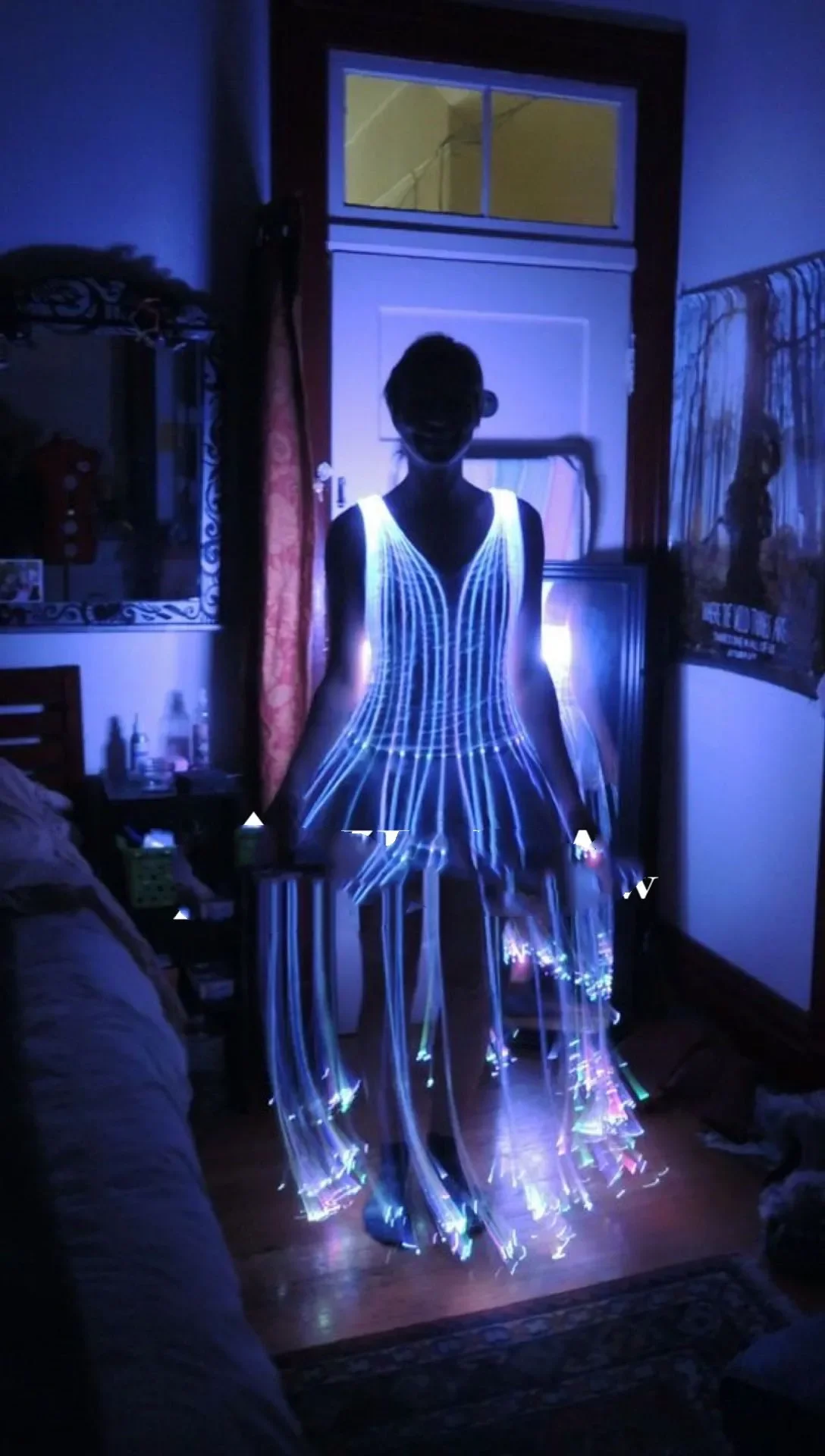 New-colorful-optical-fiber-colorful-skirt-commercial-gogo-show-costume ...