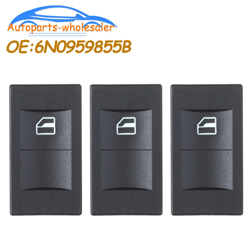 Car-Single-Button-Electric-Window-Lift-Control-Switch-6N0959855B-For-VW ...