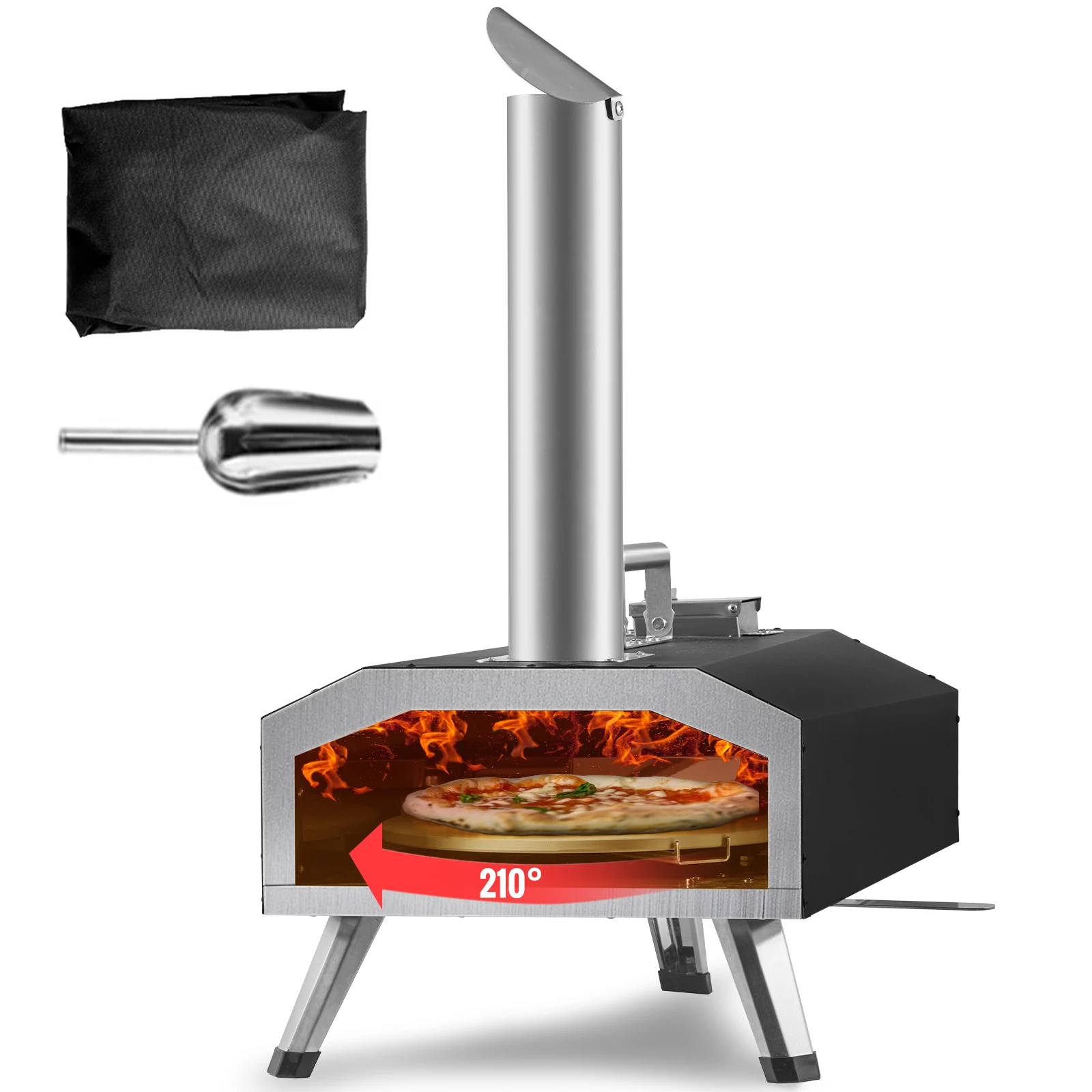 Four Pizza Mini: The Ultimate Portable Outdoor Pizza Oven for Small ...