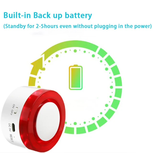 Vezeték Nélküli Otthoni Biztonság Tuya Wifi Riasztórendszer Ios Android ...