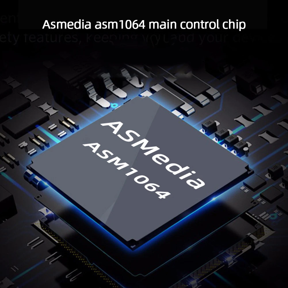 M.2 NVME to Mini SAS SFF8087 확장 카드 지지대 4 포트 SATA3.0 6Gbps - 티몬