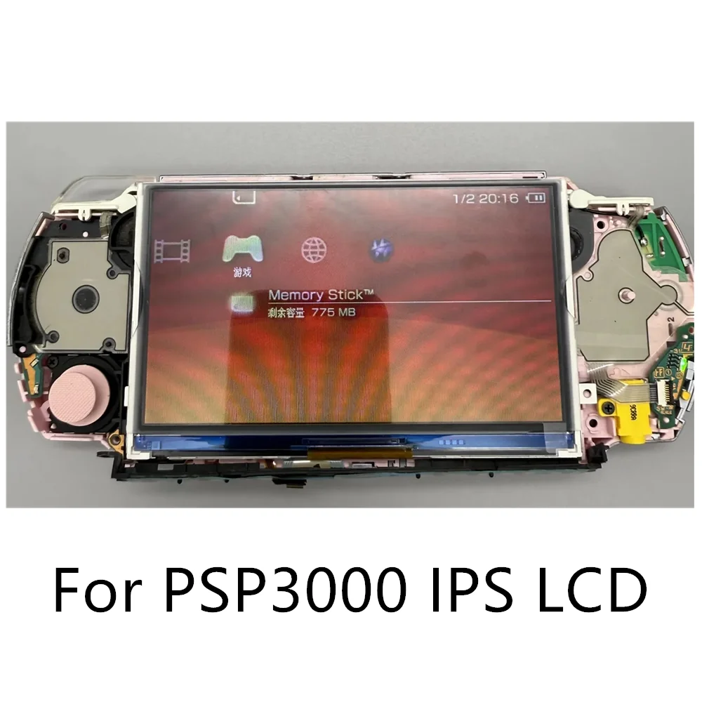 Nuevo PSP3000 IPS LCD para Sony PSP 3000 pantalla de cristal líquido no ...