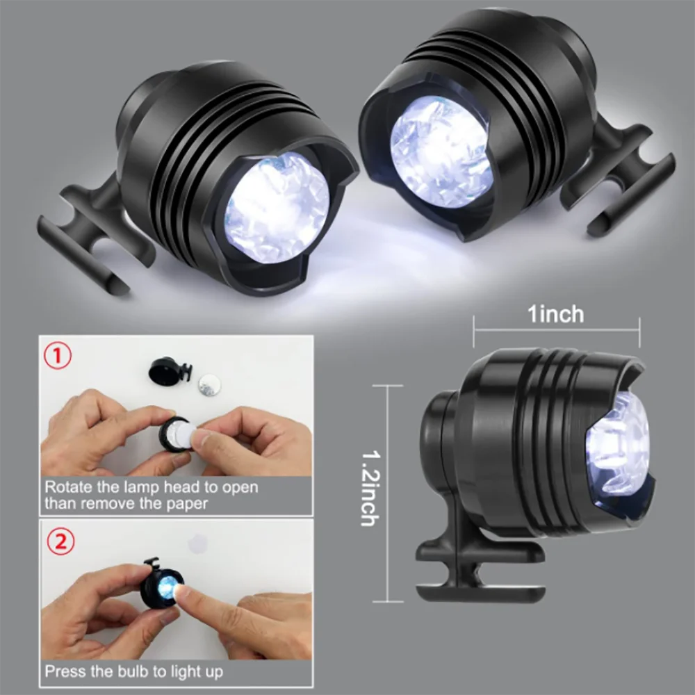 2Pcs-Headlights-For-Small-Lights-Modes-Shoe-Charms-Croc-Clog-Sandals ...