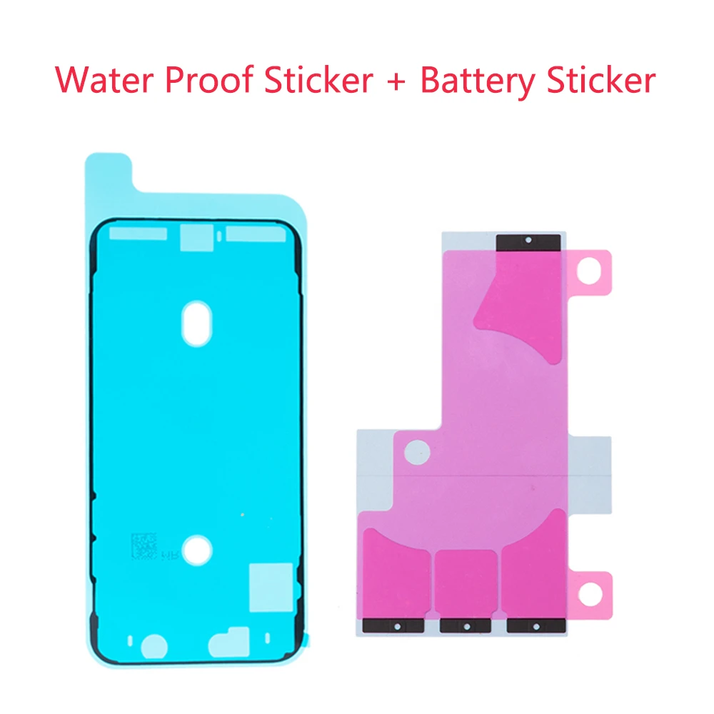 Original Battery Adhesive Sticker Strips + Waterproof Screen Sticker ...