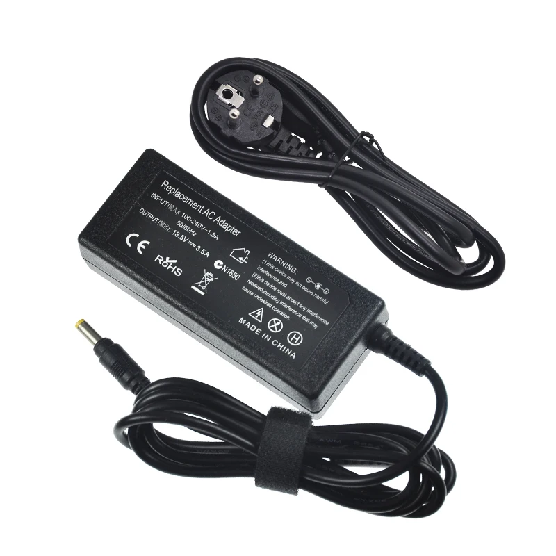 18.5v 3.5a 65w Ac Power Adapter Charger Carregador Portatil For Hp ...