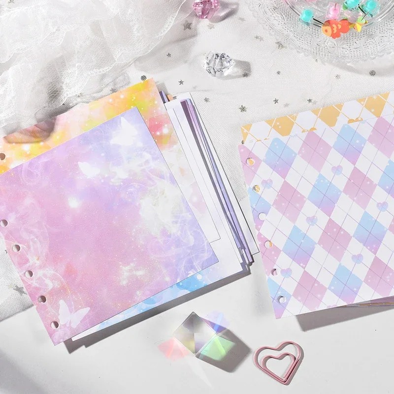30-Sheets-Kawaii-Mini-Loose-Leaf-Square-Pocket-Memo-Pad-12cm-Filler ...