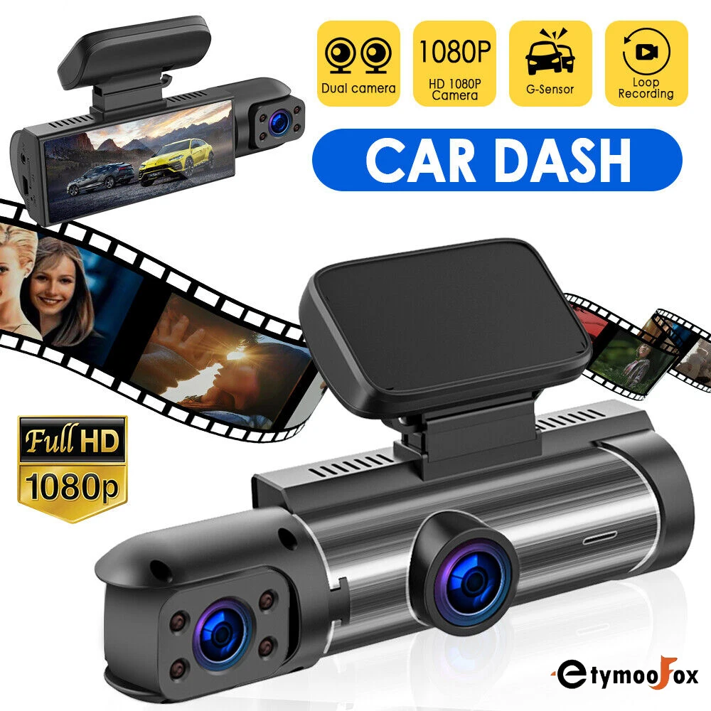 Car DVR Wide-angle 2-record High-definition Night Vision 1080P Driving ...