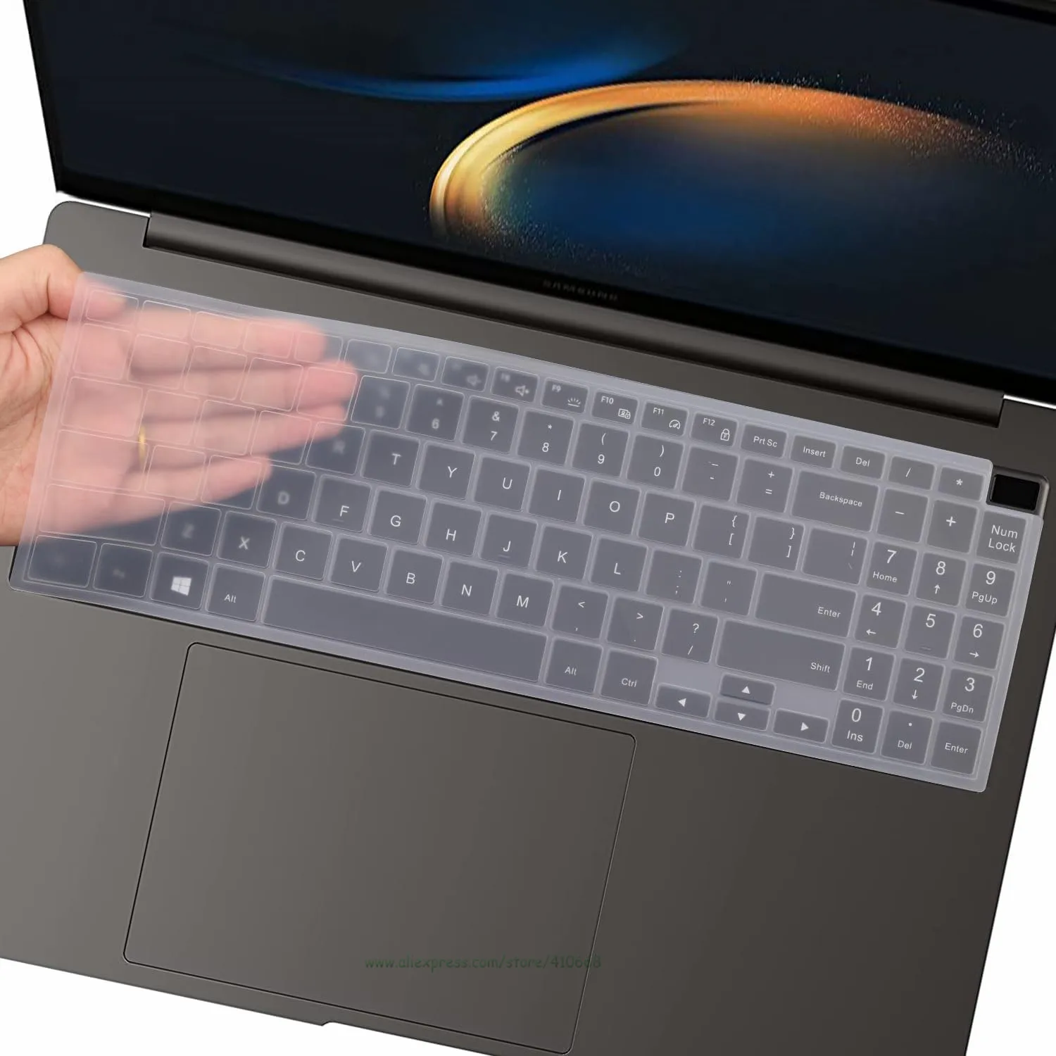 Funda-de-silicona-fina-para-teclado-de-ordenador-port-til-cubierta-para ...