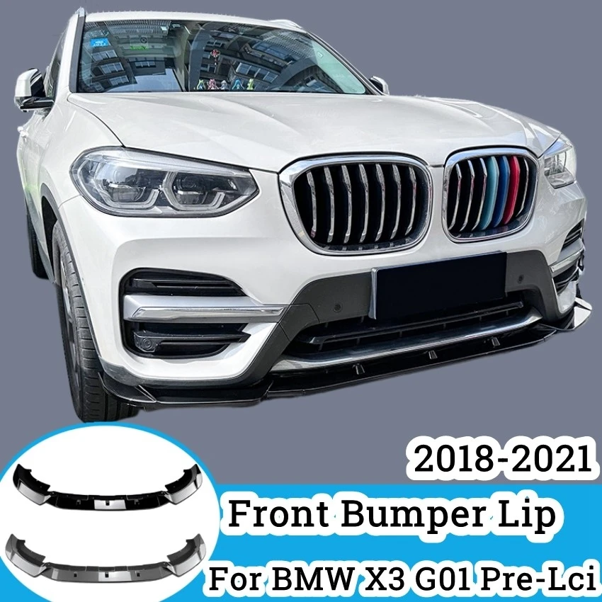 Front-Bumper-Splitter-Lip-Diffuser-Body-Kit-Spoiler-Guard-For-BMW-X3 ...