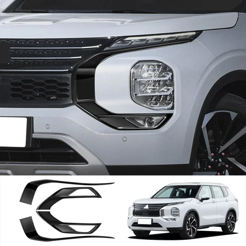 For Mitsubishi outlander 2022 2023 2024 Front Fog Light Foglight Lamp ...