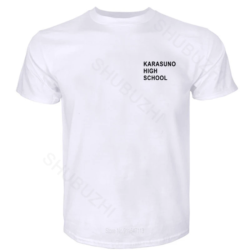 Karasuno-Practice-T-Shirt-men-summer-white-T-shirt-haikyuu-karasuno ...