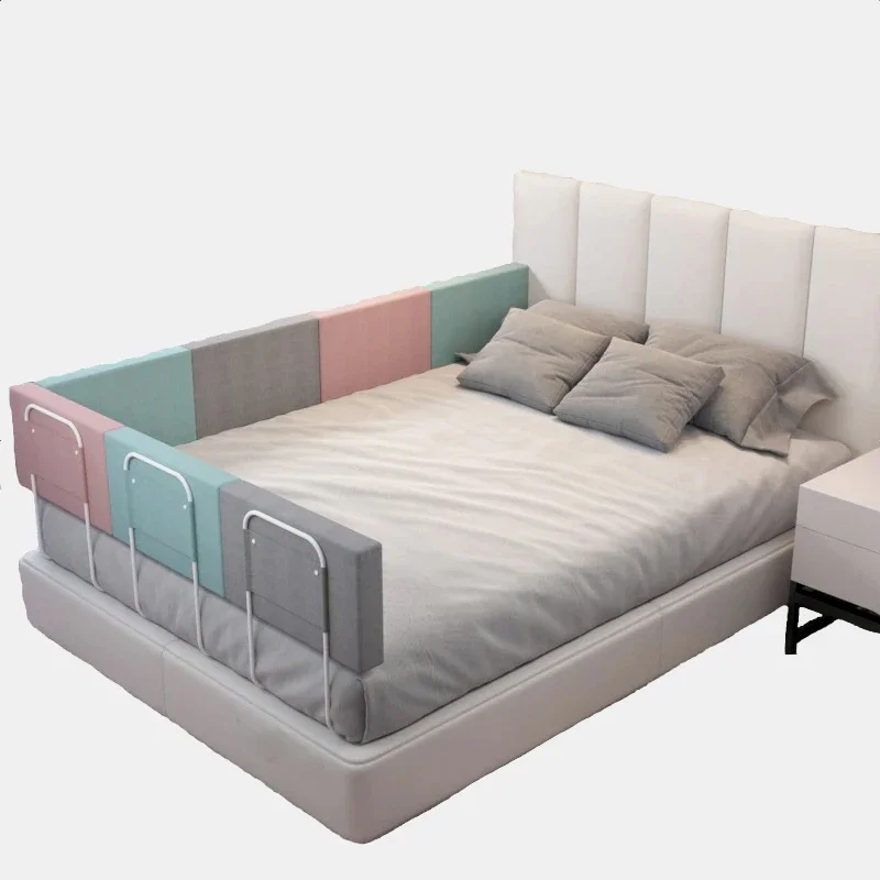 1pc-Bed-Bumper-Adjustable-Newborn-Bed-Fence-Anti-collision-Bed-Barrier ...