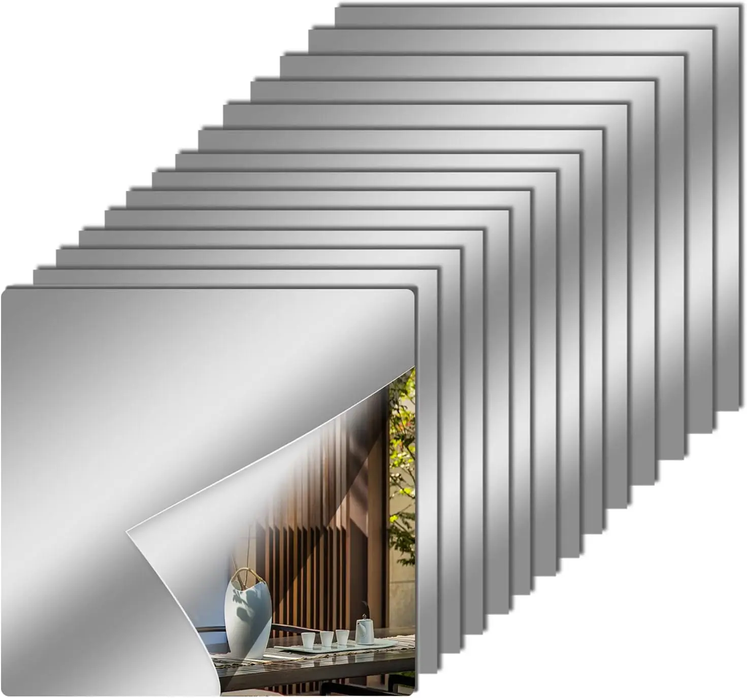 Acrylic-Flexible-Mirror-Sheets-12-x-12-in-Mirror-Tiles-Self-Adhesive ...