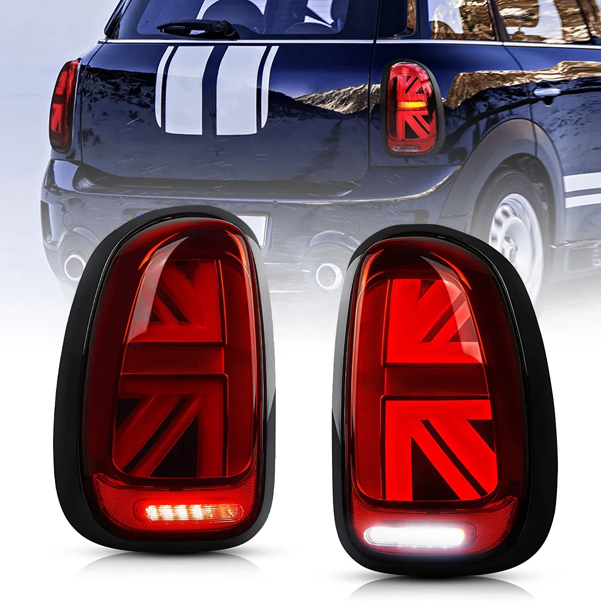 Car-Light-LED-Taillights-Assembly-Pair-For-BMW-Mini-R60-2011-2016 ...