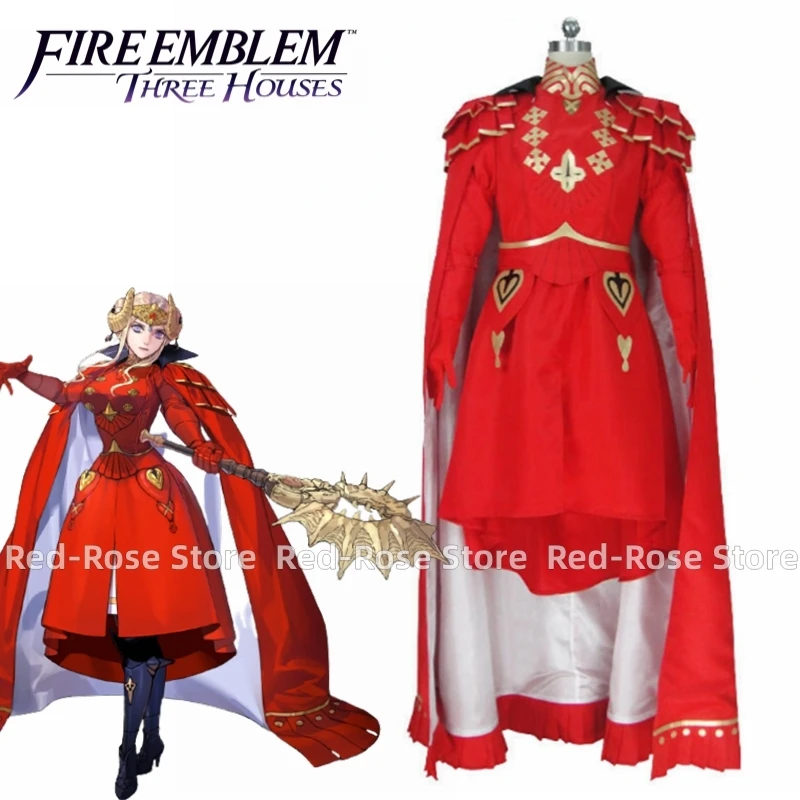 Fire Emblem: ThreeHouses Edelgard Von Fresberg Cos Uniform Halloween ...