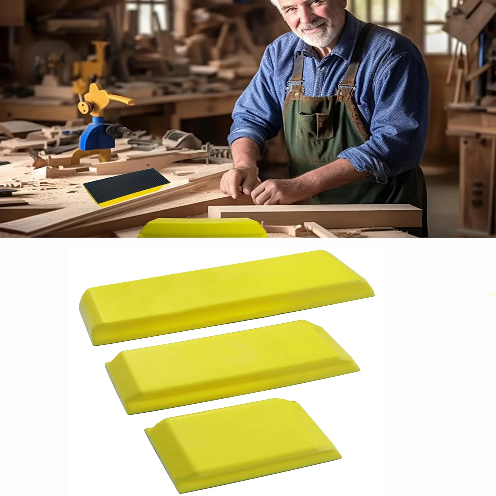 Hook-Loop-Rectangle-Hand-Sanding-Block-3Pcs-Kit-10-7-7-6-4-7-Sander ...