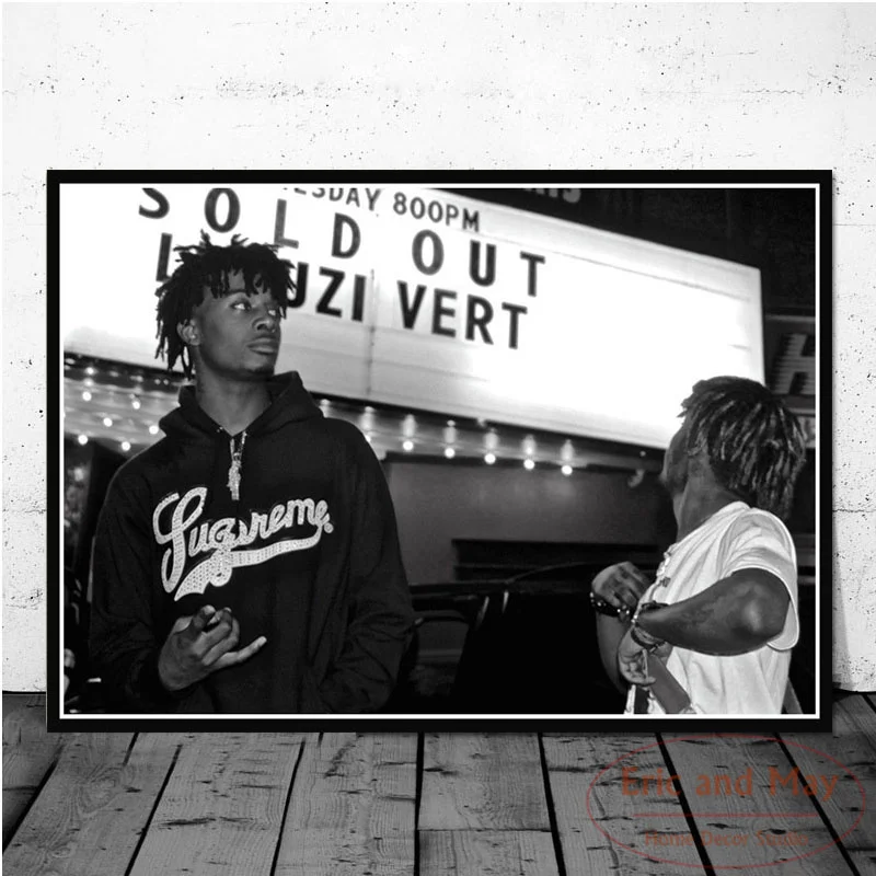 Affiche de peinture sur toile de Playboi Carti Music Star,décoration de ...