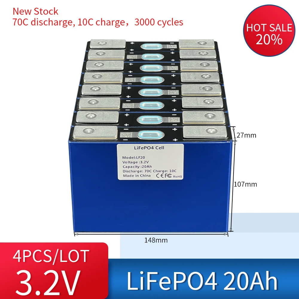 CALB-3-2V-20AH-70C-CAR-AUDIO-HIGH-DISCHARGE-RATE-CONTINUOUS-PRISMATIC ...