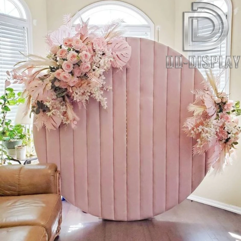 Dd Wedding Backdrop Stand Frame Velvet 7ft Background Decoration For ...